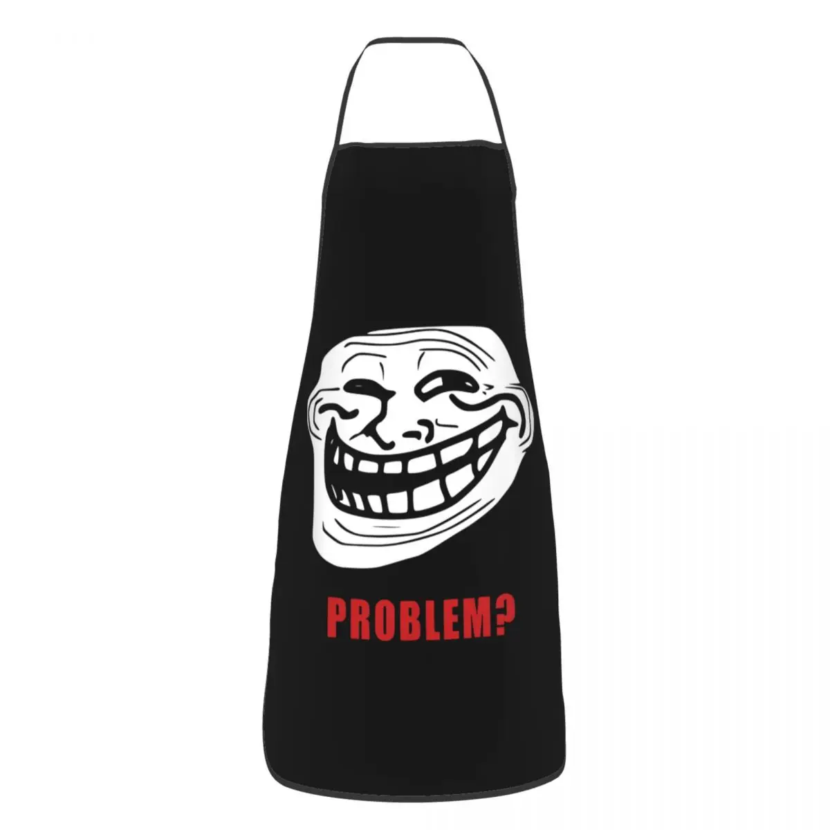 Funny Trollface Problem Meme Rage Comic Bib Apron Women Men Unisex ...