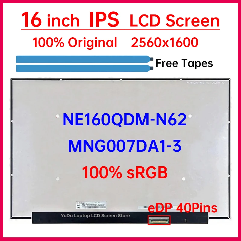 16-Inch-LCD-Screen-NE160QDM-N62-MNG007DA1-3-For-Lenovo-ideapad-5-Pro ...