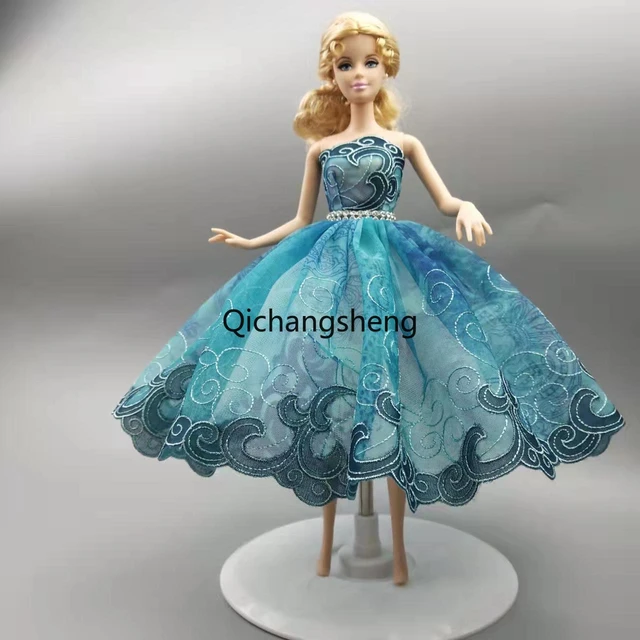 Blue Barbie Dresses