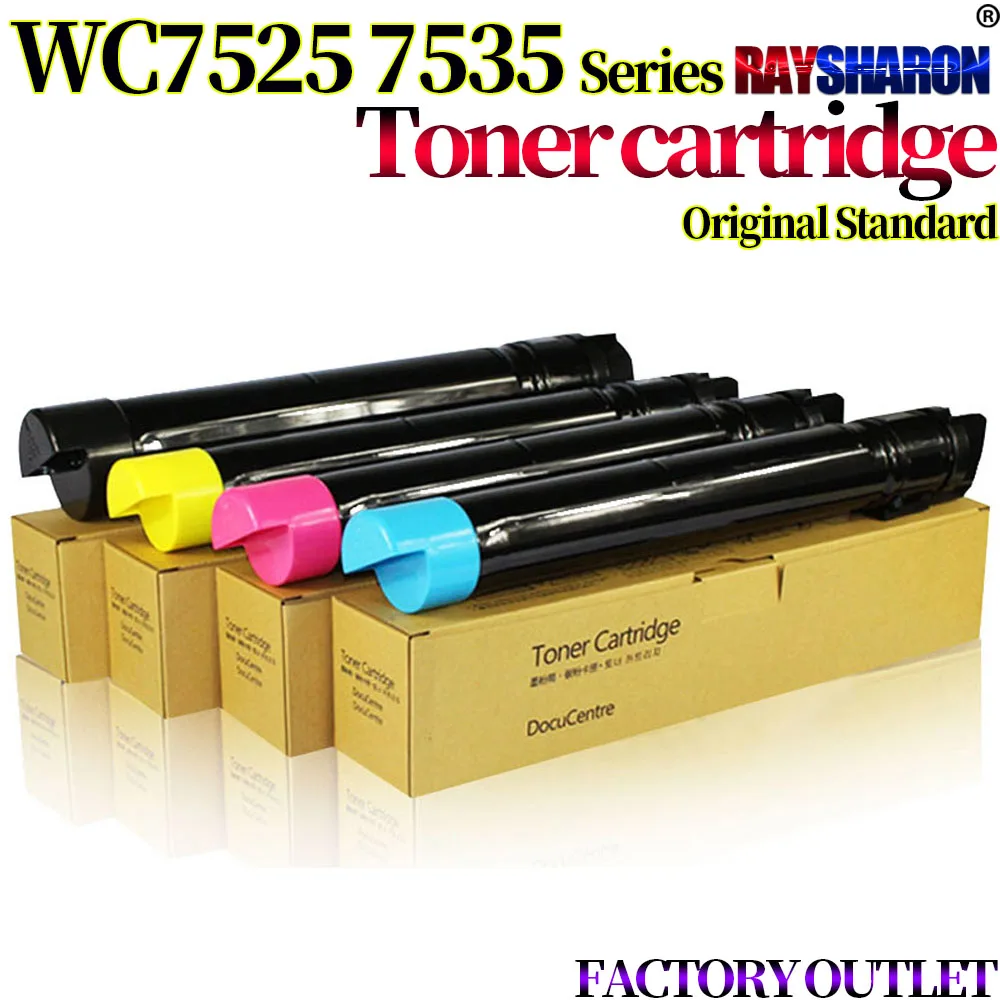 Toner Cartridge For Xerox WC 7525 7530 7535 7545 7556 7830 7835 7845 ...
