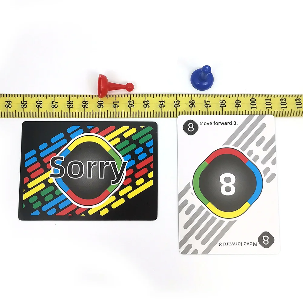 Original Sorry Game Cards