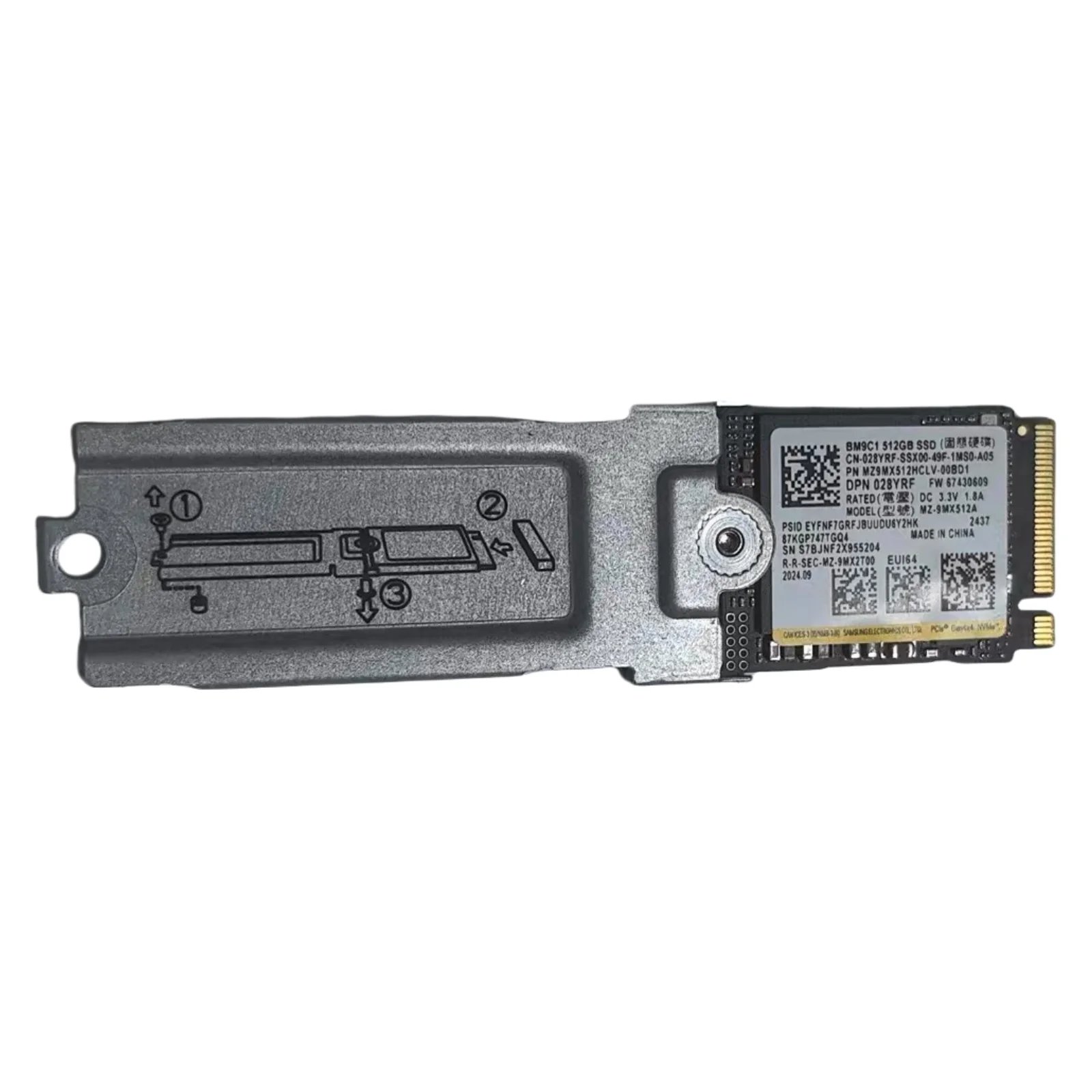 0G7G2H Original para soporte adaptador Dell 2230 a 2280 soporte de ...