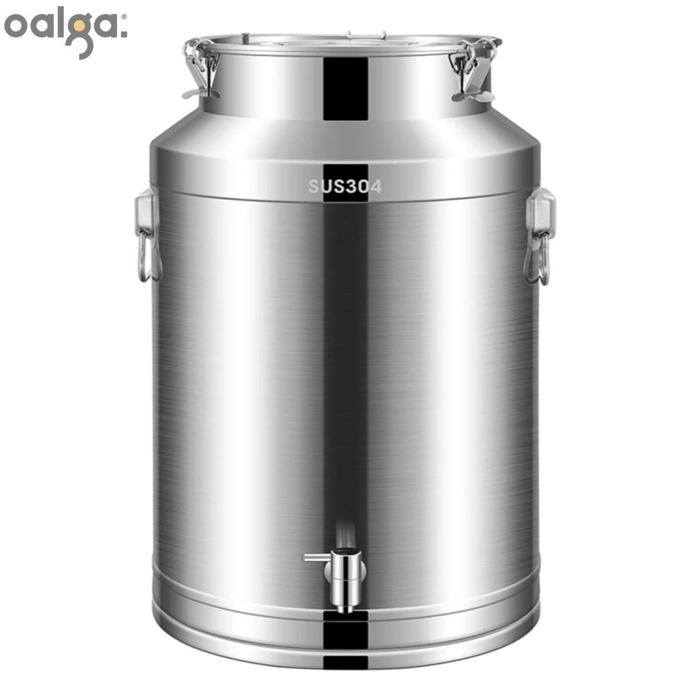 304-Stainless-Steel-Sealed-Soup-Barrel-Household-Tea-Cans-Transport ...