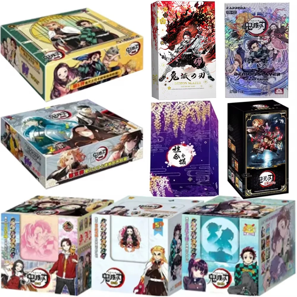 New-Original-Demon-Slayer-Cards-Infinite-Train-SSP-Card-Diamond-Rare ...