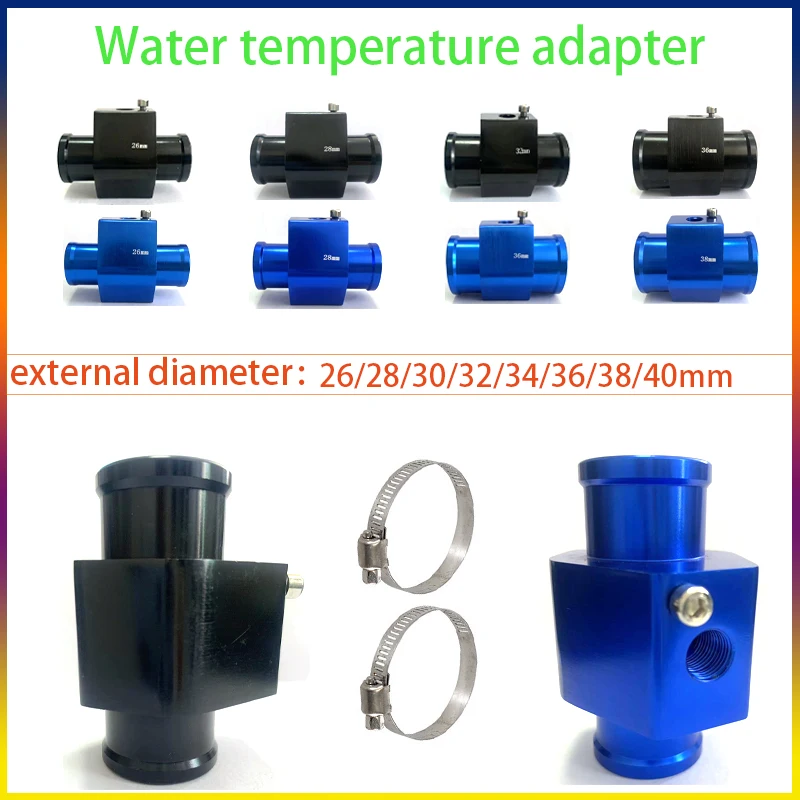 Aluminium Water Temperature Gauge, Joint Pipe Sensor Adapter, Radiator ...