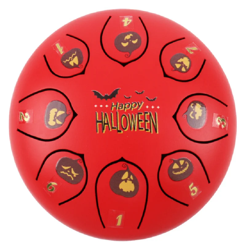 Steel-Tongue-Drum-Hollow-Drum-Halloween-Gift-Instrument-6-8-Tone ...
