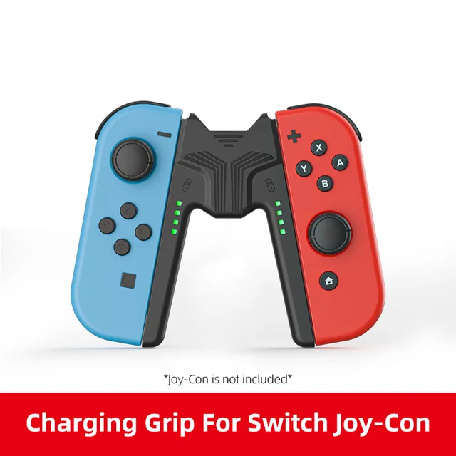 Aolion Charging Grip Bracket for Switch Joycon Handle Gaming Controller ...