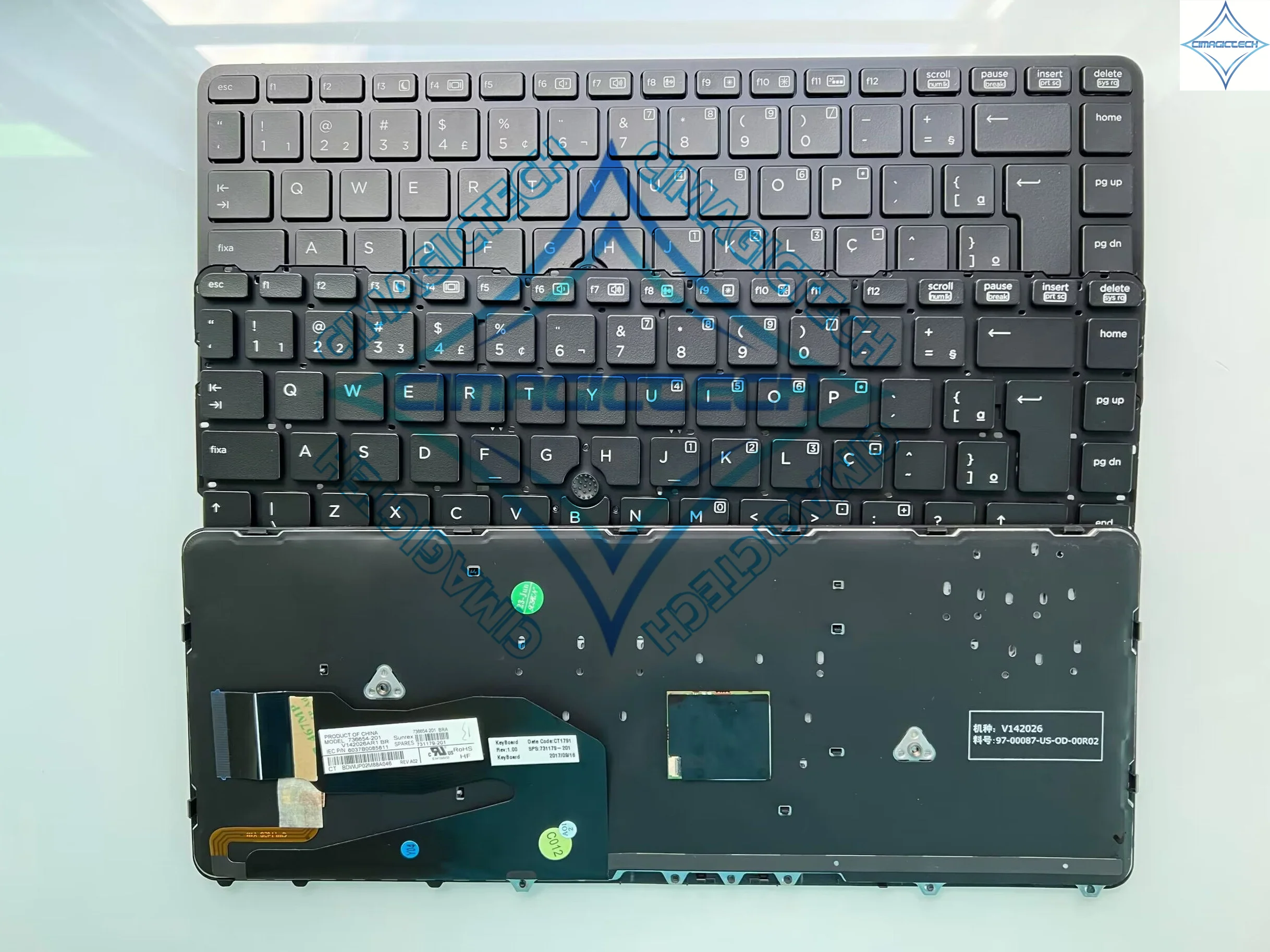 New SP LA Spanish For HP EliteBook 840 G1 850 G1 850 G2 840 G2 740 745 ...