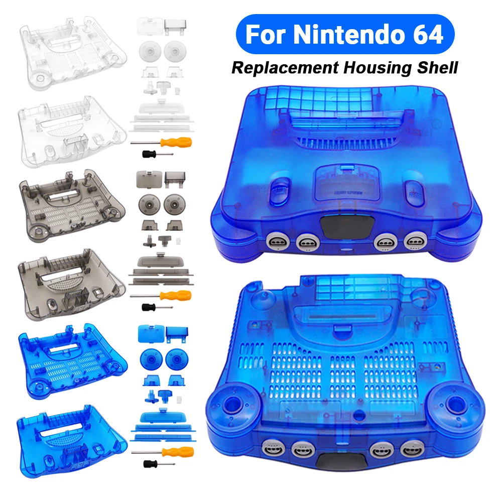Multi Colors Replacement Retro Video Game Console Housing Shell ...