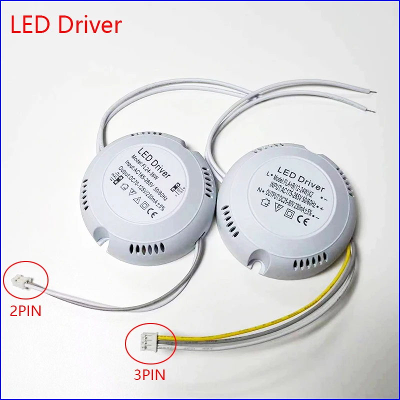 LED-Driver-12-24W-24-40W-SMD-PCB-light-Ceiling-Power-Supply-One-color ...