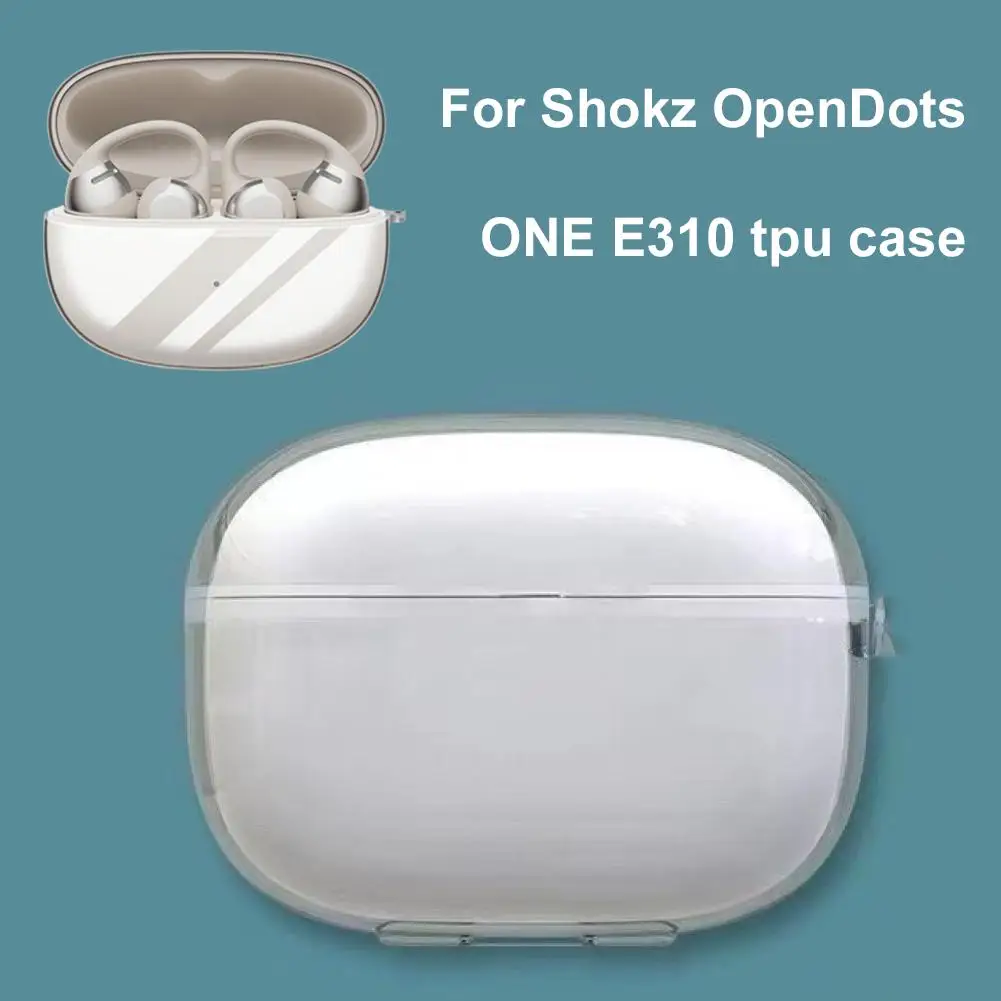 Clear Storage Case For Shokz OpenDots ONE E310 Bluetooth Earphone ...