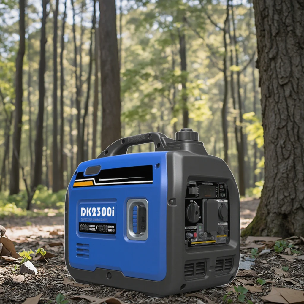 Energy-saving gasoline generator 5kva 5KW inverter Low noise small ...