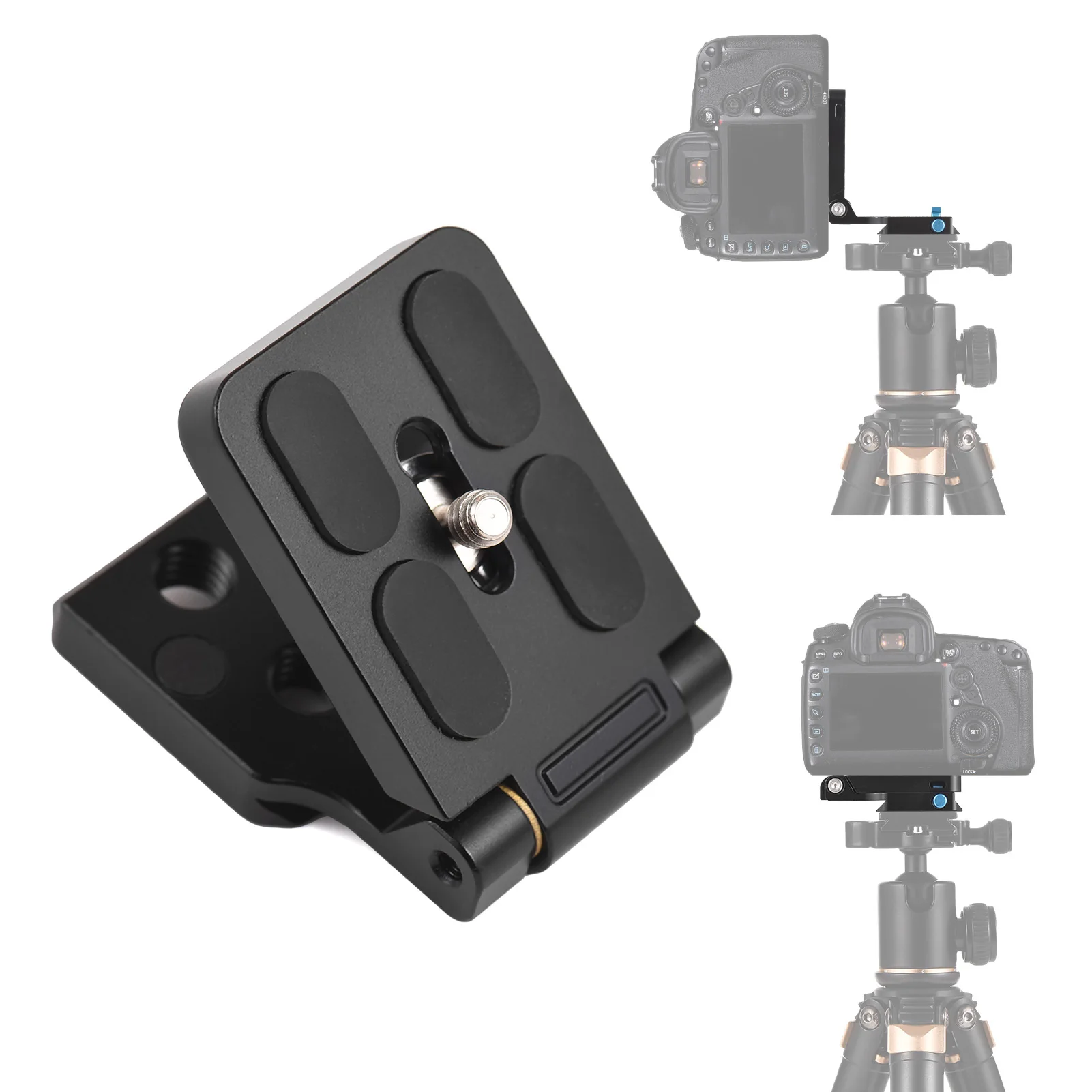 Foldable-L-shaped-Quick-Release-Plate-Camera-L-Bracket-Aluminum-Alloy ...