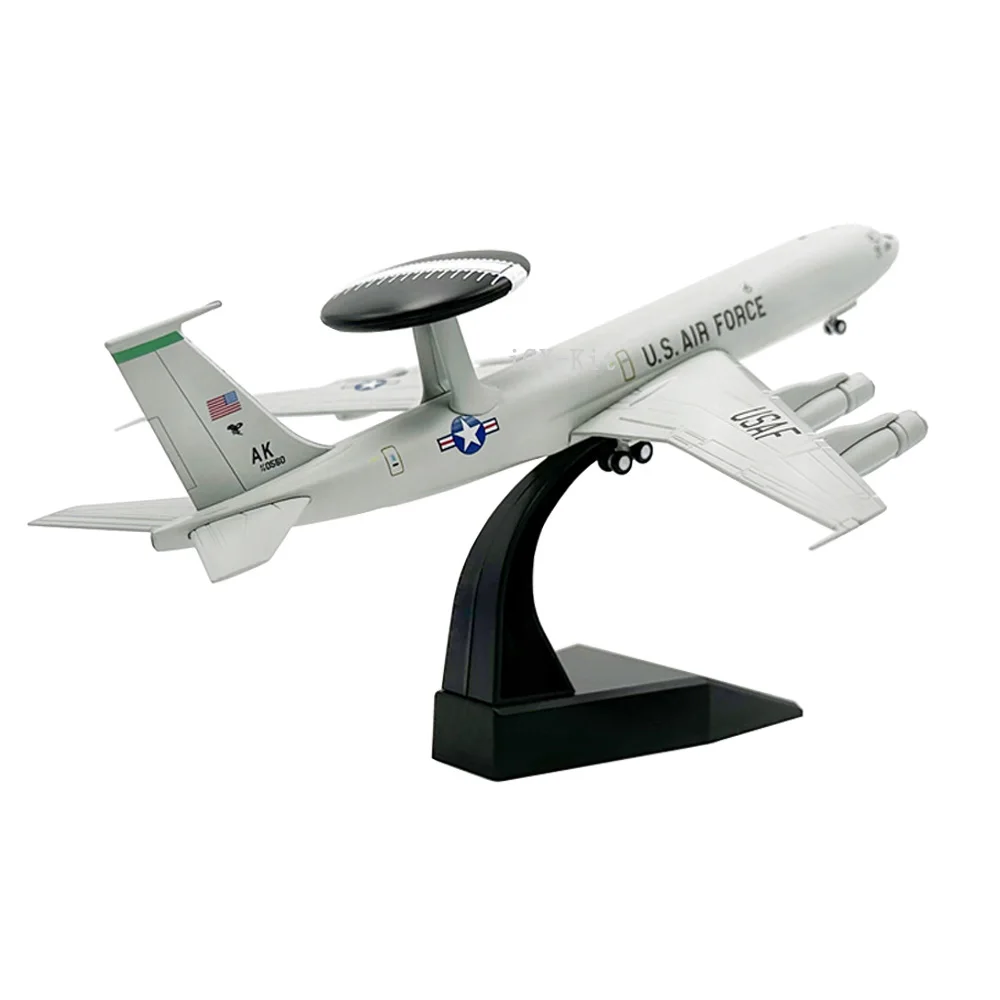 1:200 Scale E-3 Sentry AWACS Early Warning Aircraft E3 Airplane Diecast ...