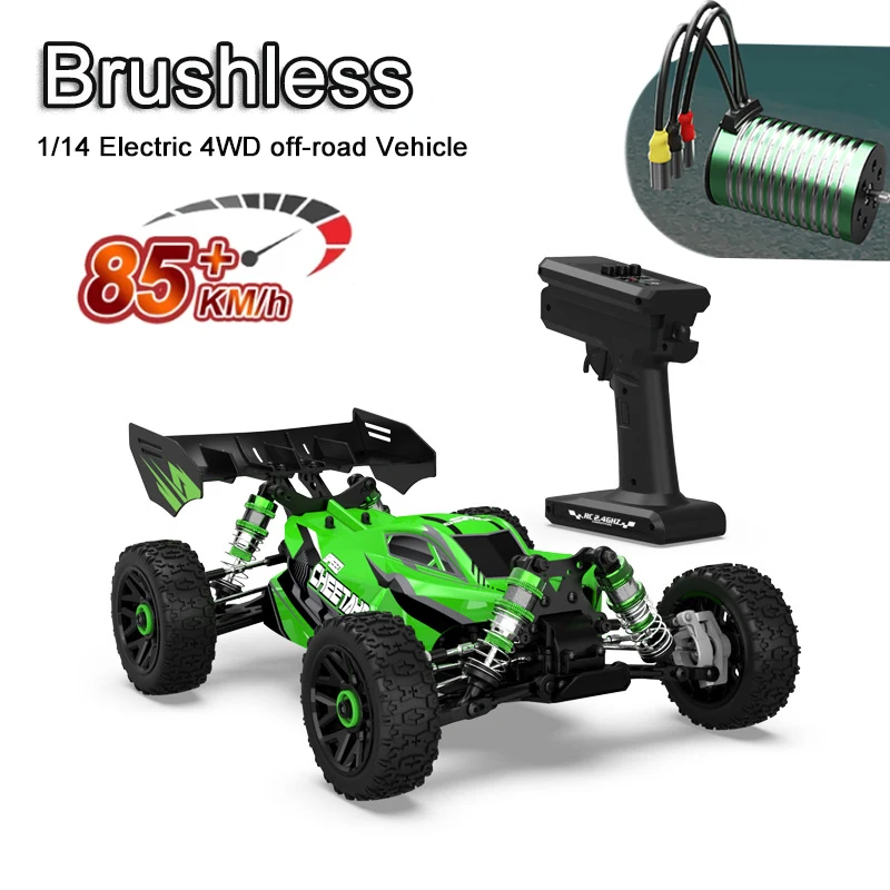 1-14-RC-Car-85KM-H-High-Speed-Crawler-Brushless-Electric-4WD-Off-Road ...