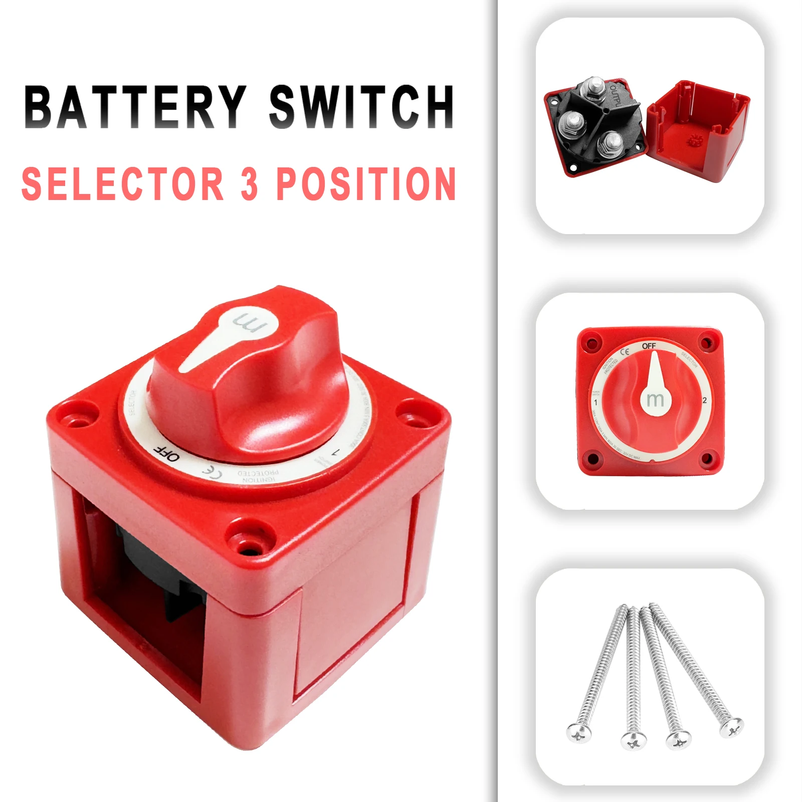 3-Position-Battery-Mass-Switch-Cut-for-Marine-Boat-Car-RV-Heavy-Duty ...