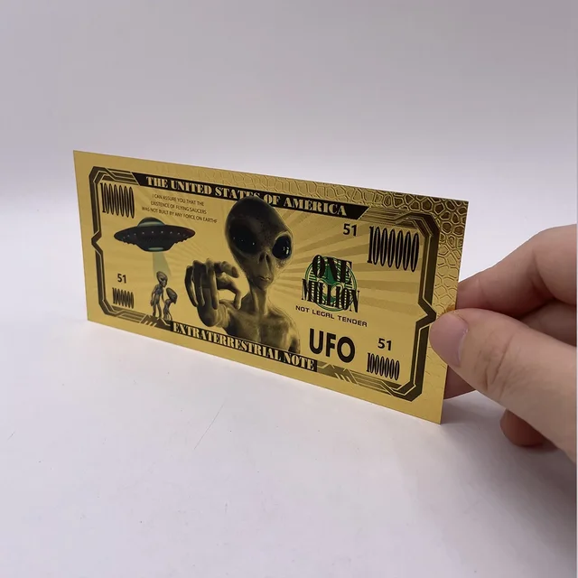 One Dollar Bill Alien