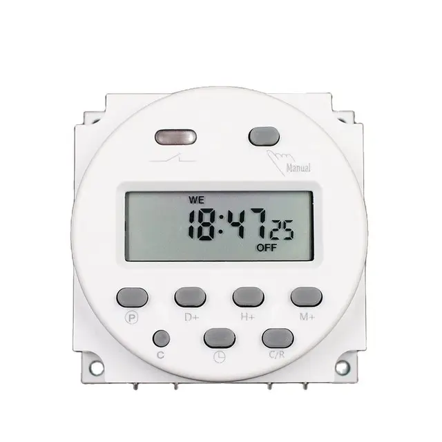 SUL180a 15 Minutes Mechanical Timer 24 Hours Programmable Din Rail ...