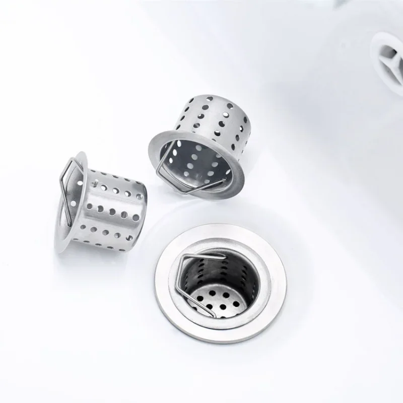 Stainless-Steel-Water-Tank-Strainer-Sink-Sewer-Filter-Waste-Screen ...