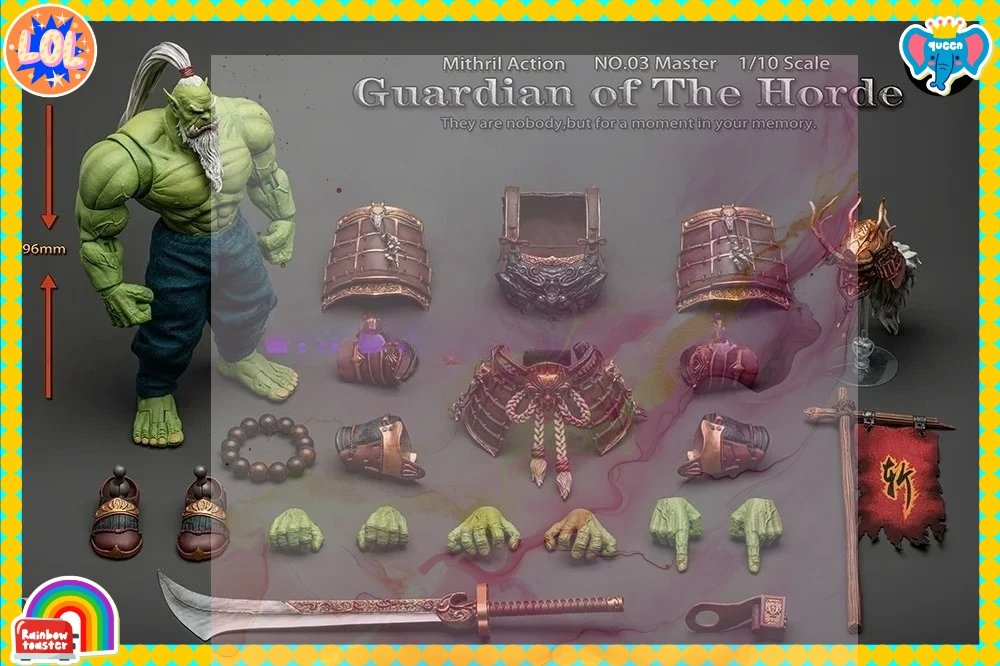 In Stock World of Warcraft Horde Guard Barbarian Orc Master Juggernaut ...