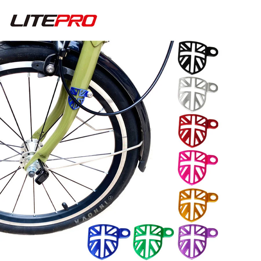Litepro-412-Folding-Bicycle-Front-Fork-Brake-Cable-Line-Baffle-With ...