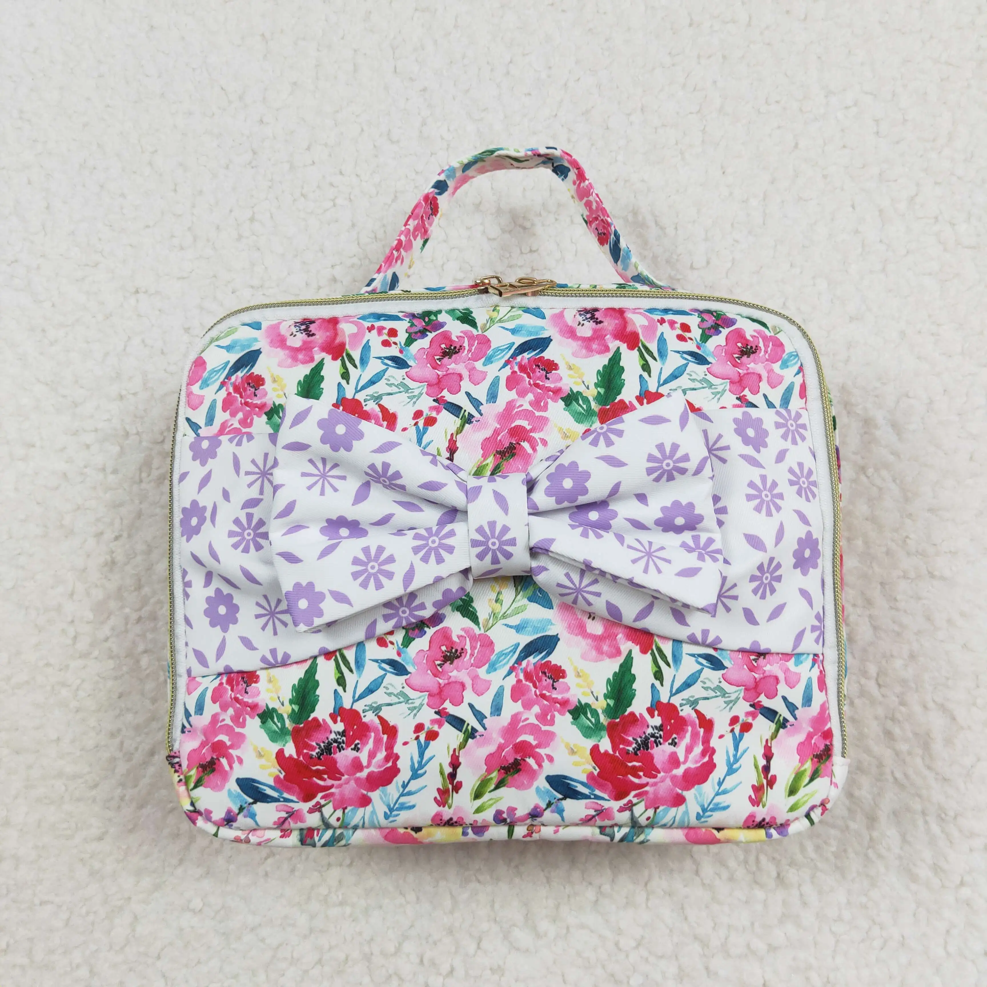 BA0102-Summer-lunch-box-New-arrival-baby-girls-Boutique-Flower-purple ...