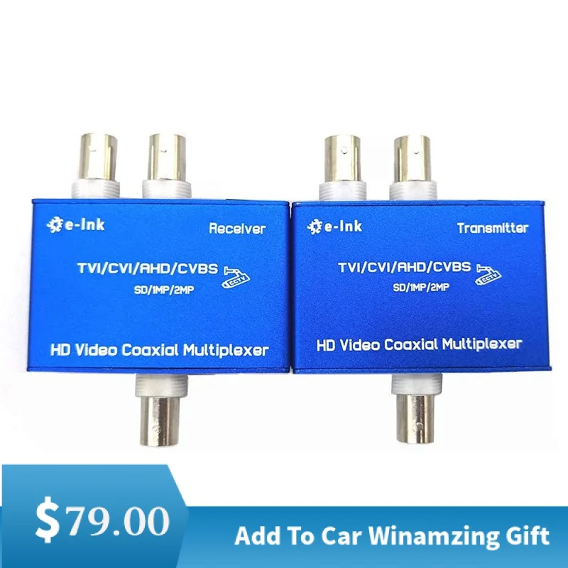 2CH/4CH CVI AHD TVI Video Multiplexer,HD Coax Multiplexers for camera ...