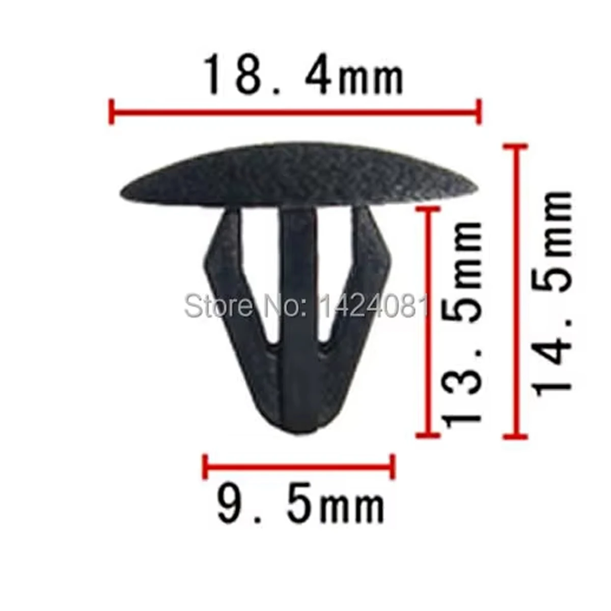 50/100x OEM Nylon Body Trim Fastener Retainer Retaining Clip For Nissan ...