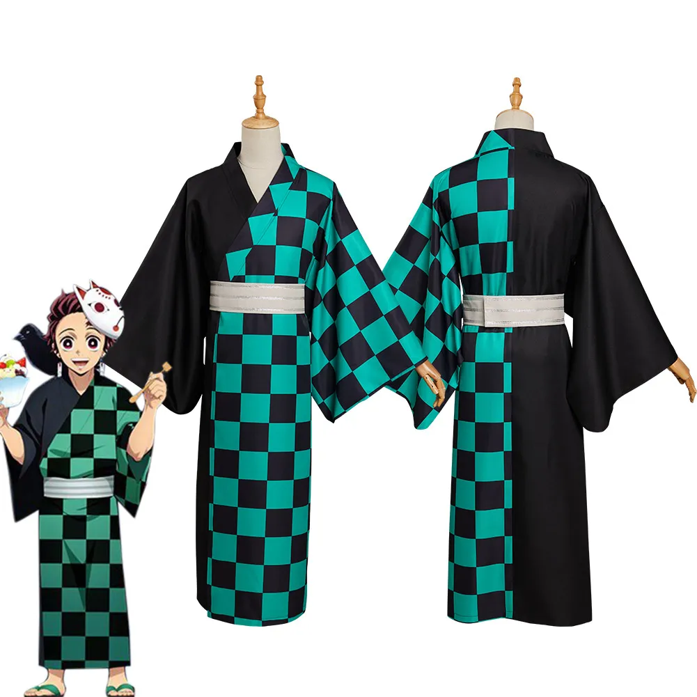 Anime Demon Slayer Kimetsu No Yaiba Cosplay Costume Outfits ...