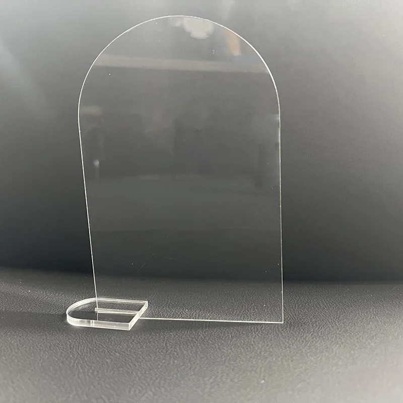 25pcs-Clear-Table-Arch-Place-Card-with-Holders-DIY-Arched-Round-Top ...