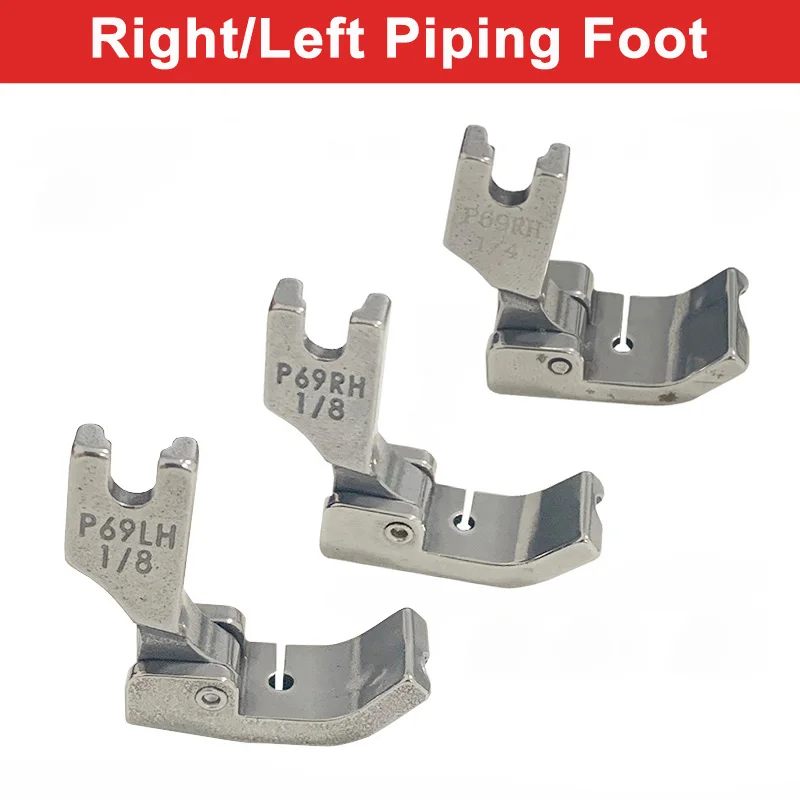 P69RH-Industrial-Sewing-Machine-Accessories-Flat-Lathe-Foot-Grooved ...