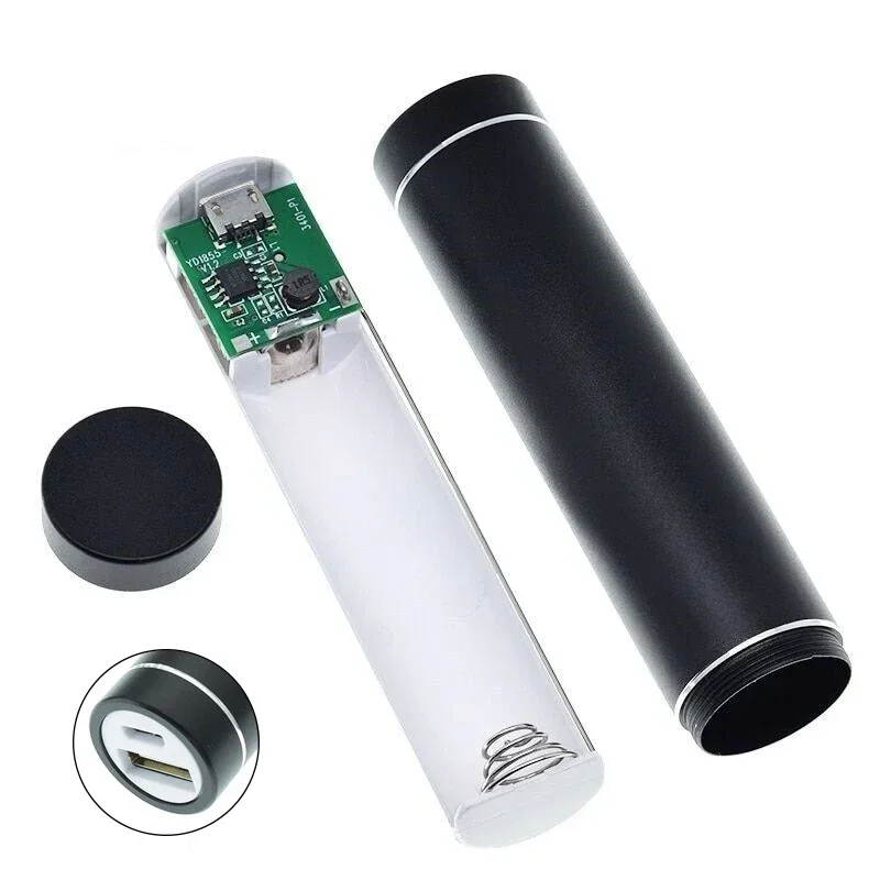 Mini-18650-Portable-Mobile-USB-Power-Bank-Charger-Pack-Box-Battery-Case ...