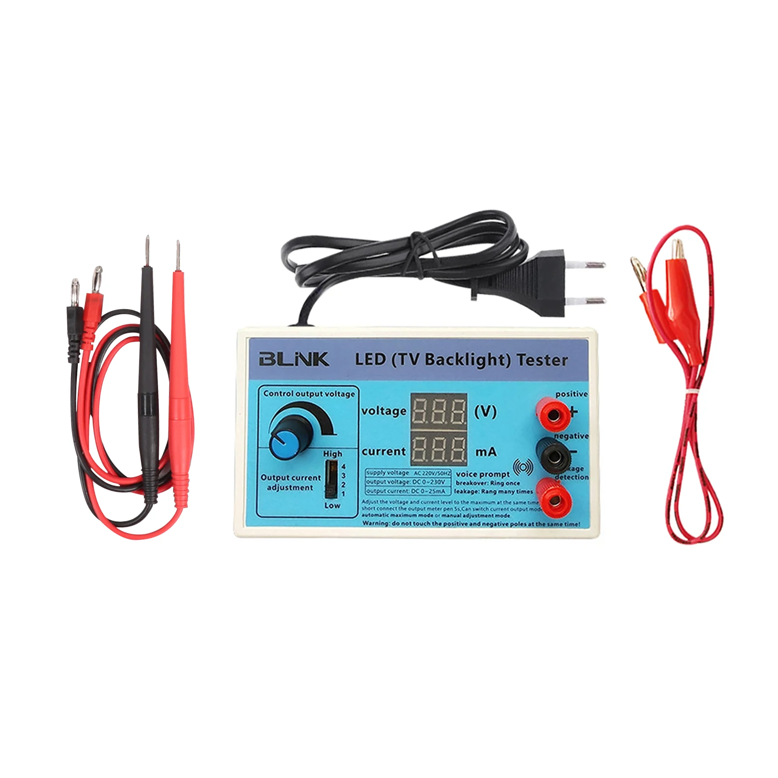 Probador de retroiluminación LED de TV con bolígrafo medidor, salida ...