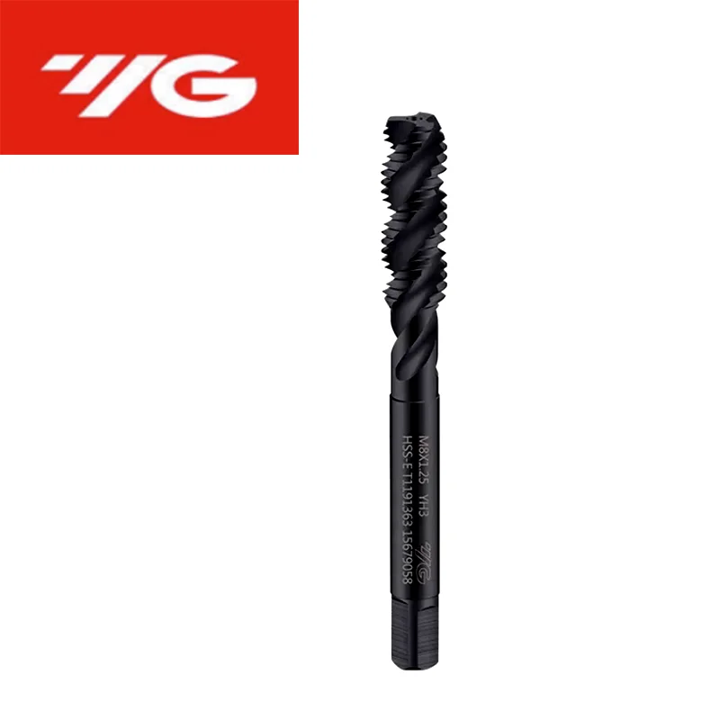 Korea-Original-YG-HSSE-INOX-Spiral-Pointed-Fluted-Tap-U4-40-10-32-12-24 ...