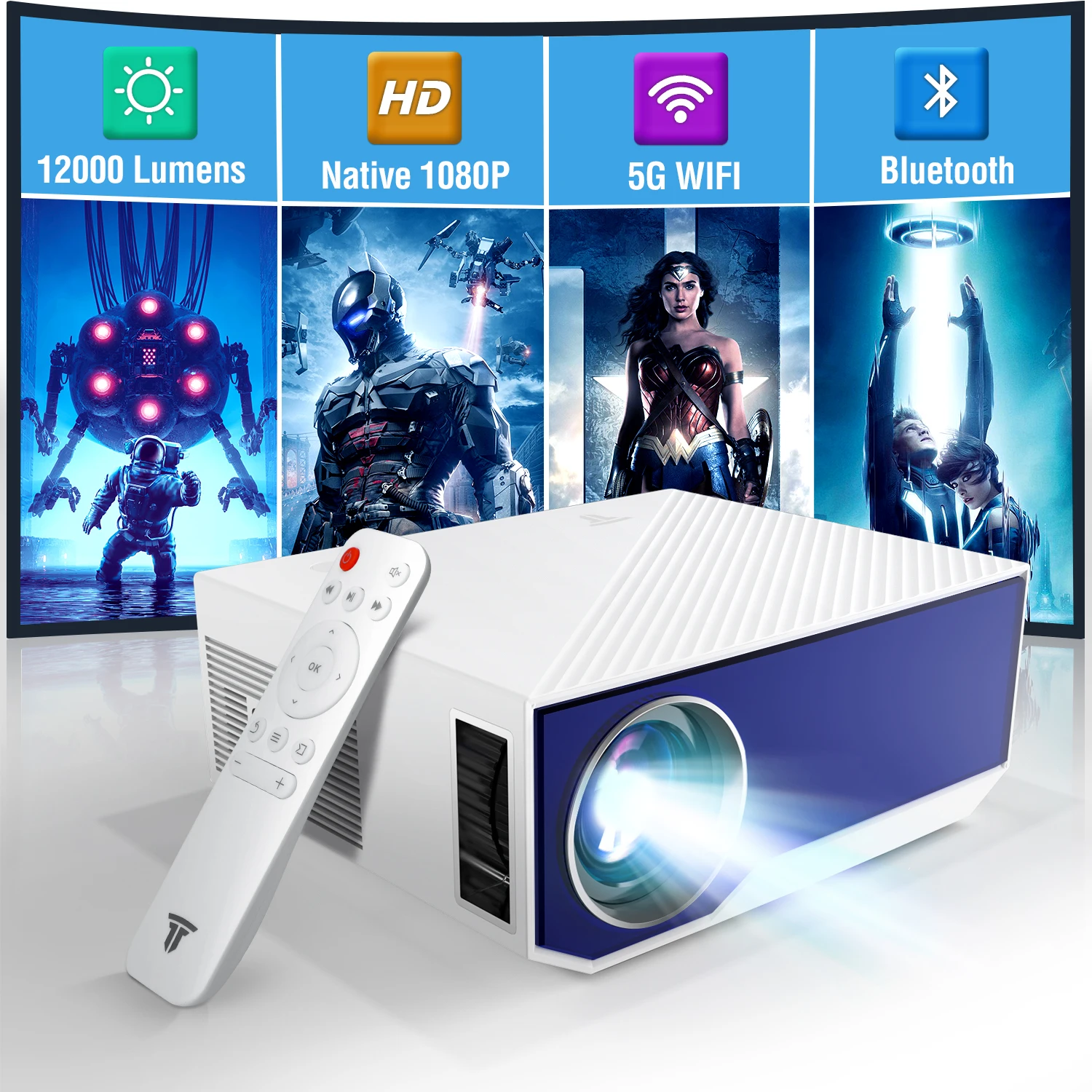 ZDK-GC05-LCD-Projector-Full-HD-Native-1080P-WiFi-Audio-and-Video ...