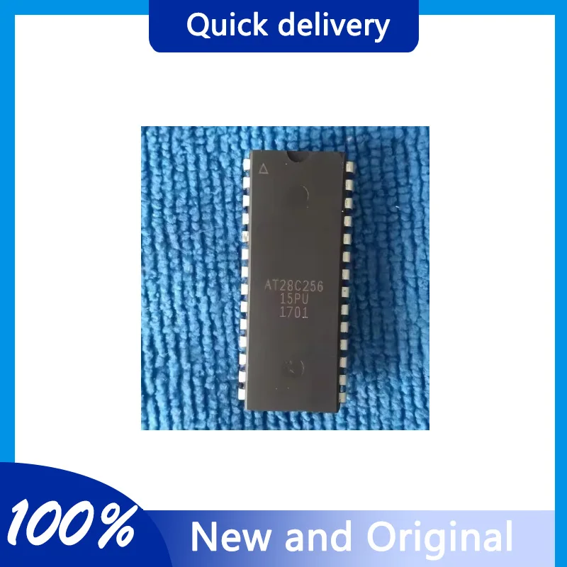 AT28C256-AT28C256-15PU-DIP28-256Kbit-EEPROM-Integrated-Circuit-Chip-New-And-Spot-Inventory ...