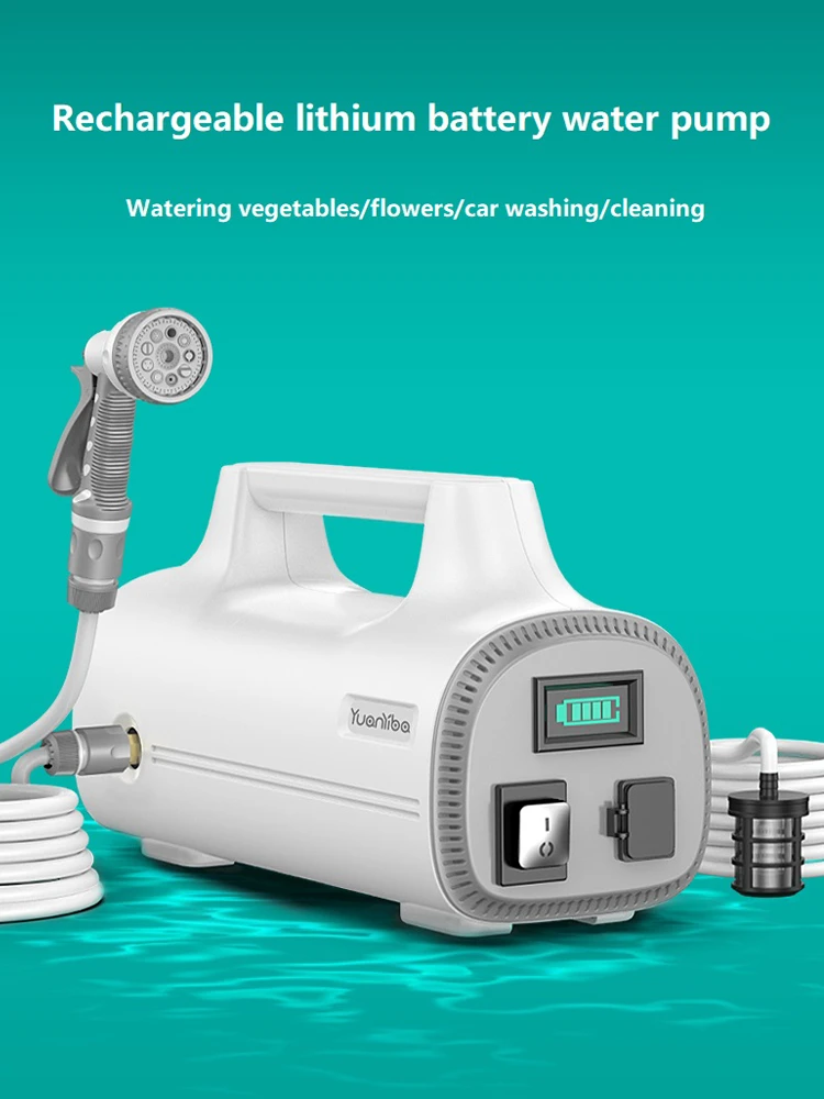 Rechargeable Vegetable Garden Water Pump Electric Agricultural ...