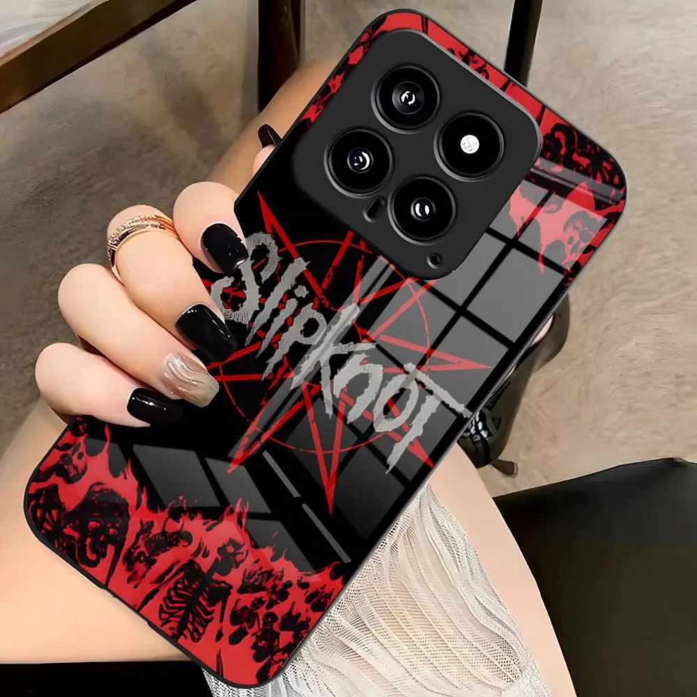 Slipknot Band Glass Phone Case Cover for Xiaomi 11T-11T Pro (Z10)