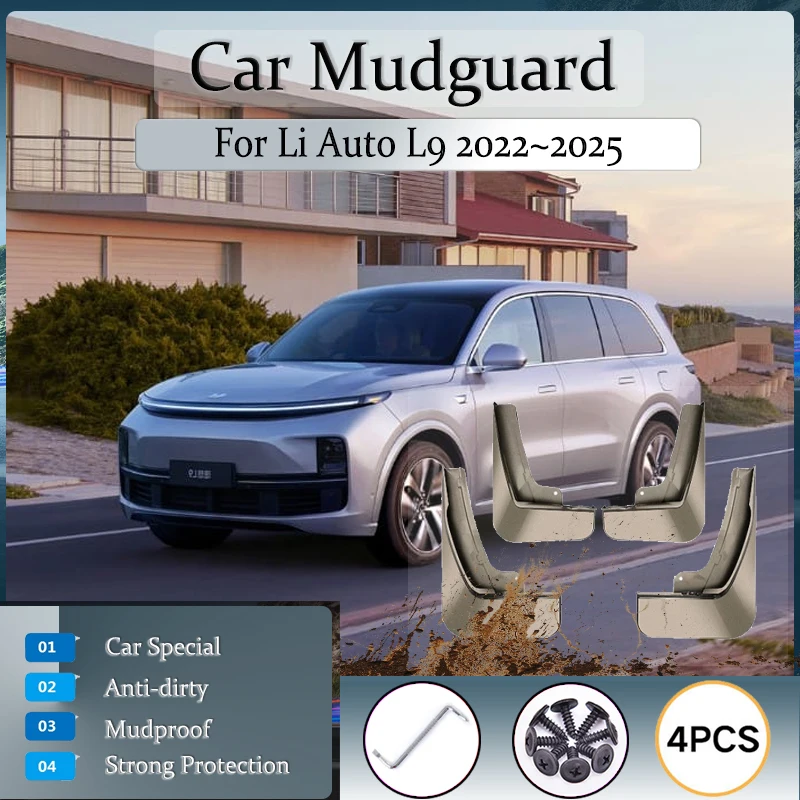 Car-Mud-Flaps-For-Li-Auto-L9-Lixiang-L9-2022-2023-2024-2025-Anti-splash-Mudguards.jpg