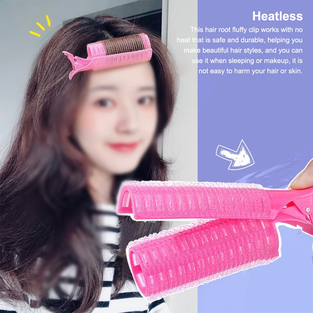 3/5/10Pcs Hair Rollers Hair Clip Volumizing Hair Root Fluffy Clip Bangs ...