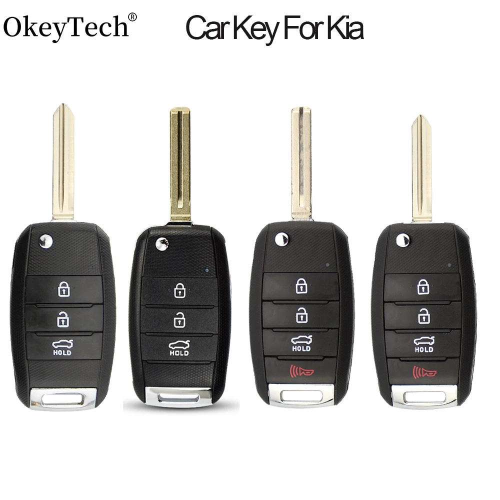 Okeytech Replacement 3 Buttons For Kia Kia K2 K3 K5 Carens Cerato Forte ...