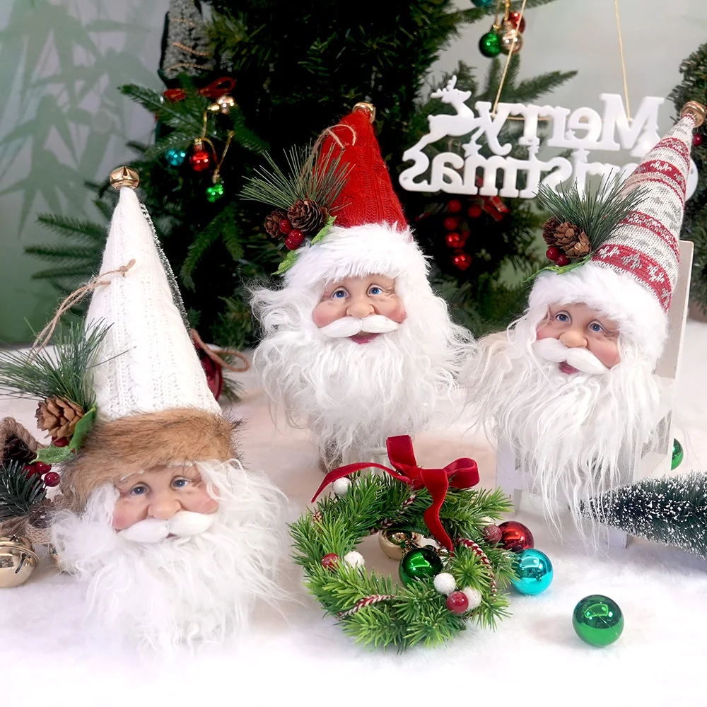 Classic-Santa-Claus-Figurine-Ornament-New-Year-Christmas-Tree-Hang ...