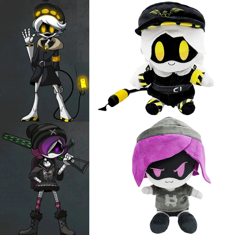 Murder Drones de juguete de peluche, muñeco de peluche de dibujos animados N UZI, animación de ...