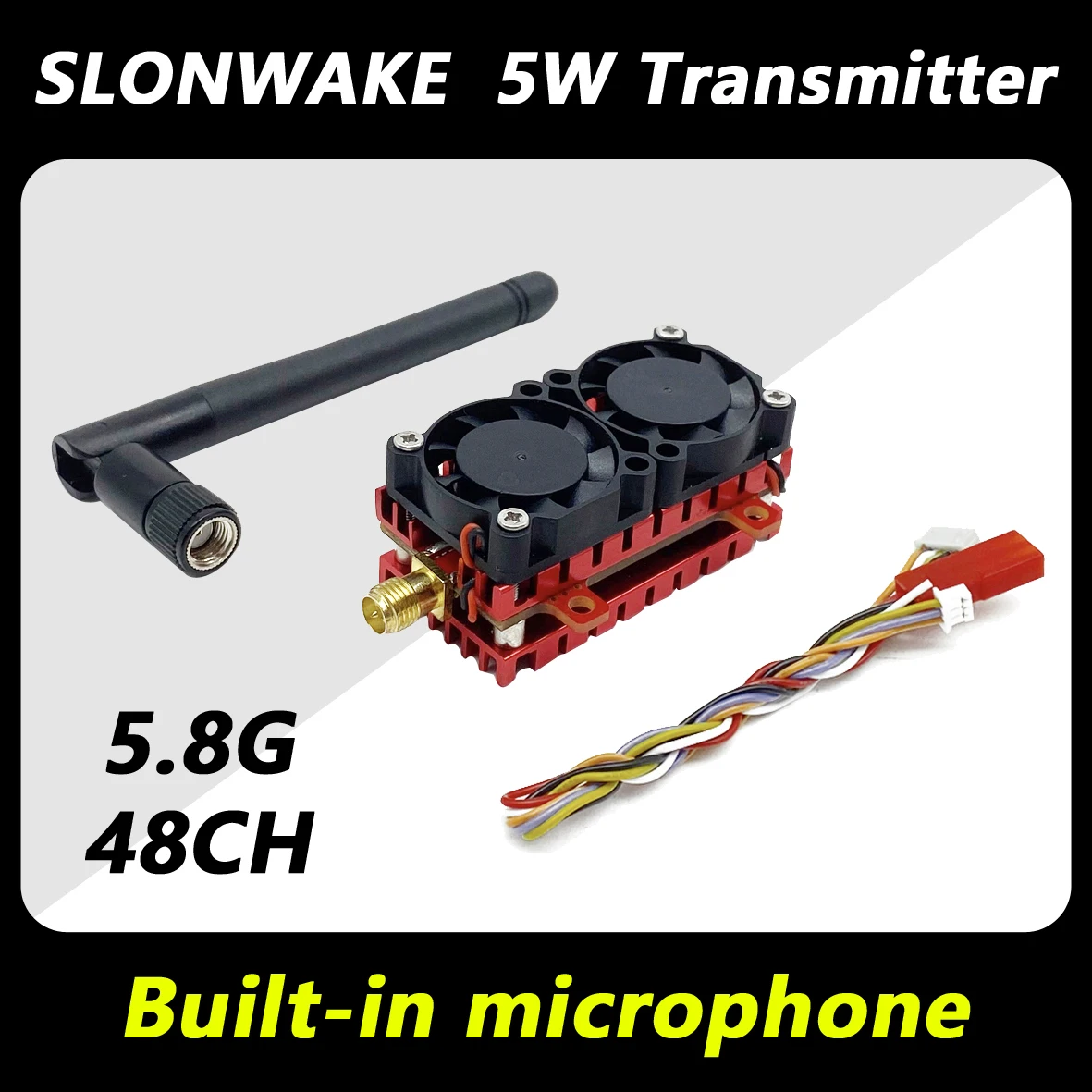 SLONWAKE-Long-Range-5W-5-8G-48-Channel-FPV-VTX-Transmitter-Module-Dual ...
