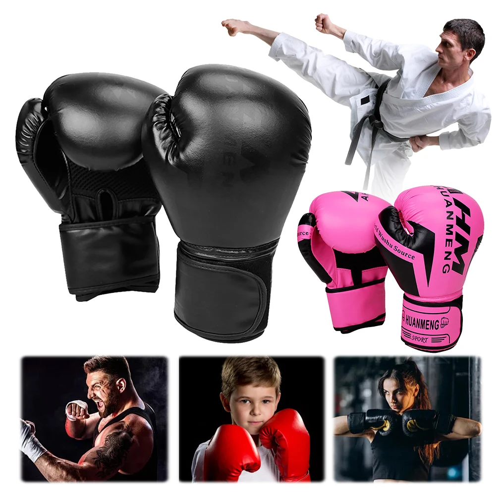 Boxing Gloves Boxing Training Gloves Hook and Loop Closure Punching Bag ...