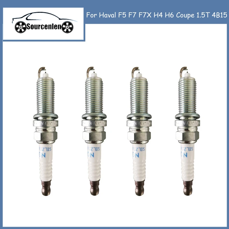 Brand New Genuine Iraurita&Platinum Spark Plugs ILZKAR8L7G for Haval F5 F7 F7X H4 H6 Coupe 1.5T ...