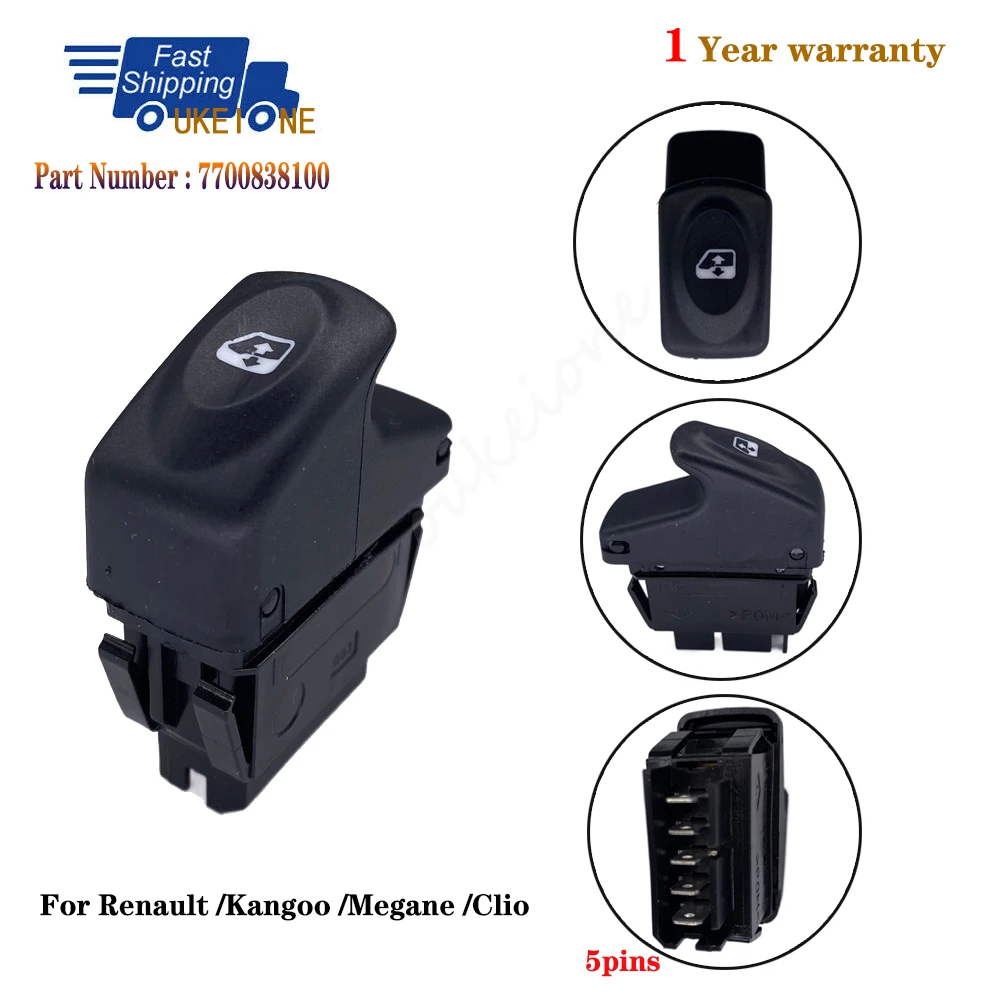 Car-Electric-Window-Control-Switch-Lifter-Regulator-Console-Button-for ...