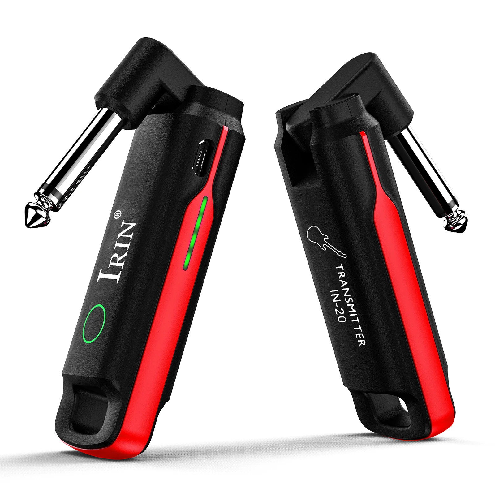 IRIN Wireless Guitar System Built-in Rechargeable 99 Channels Wireless ...