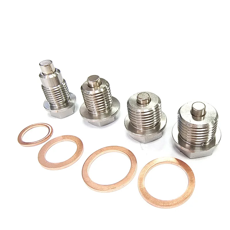 M12 M14 M16 M18 M20 X 1.5 Magnetic Stainless Steel Oil Drain Plug Sump ...