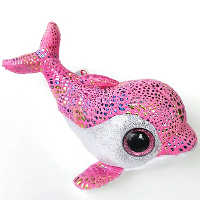 Ty-Beanie-Animal-Stuffed-Plush-Doll-Dolphin-Sparkles-Echo-Cute-Soft ...